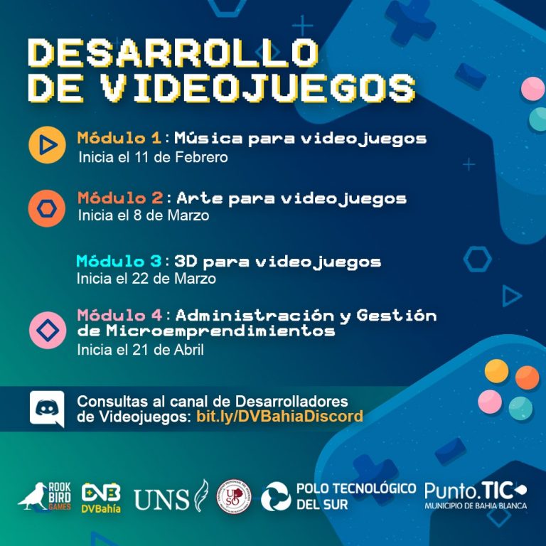 Desarrollo de Videojuegos – Capacitaciones gratuitas virtuales ...