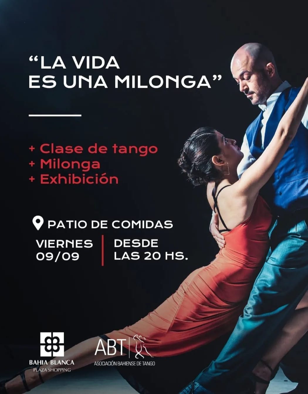 CLASE DE TANGO | Municipio de Bahía Blanca (Buenos Aires, Argentina)