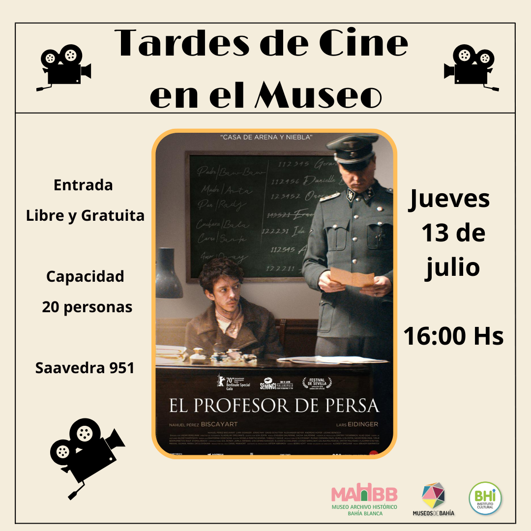 PROYECCIÓN DE LA PELÍCULA “EL PROFESOR DE PERSA” | Municipio de Bahía ... PROYECCIÓN DE LA PELÍCULA “EL PROFESOR DE PERSA” | Municipio de Bahía ...