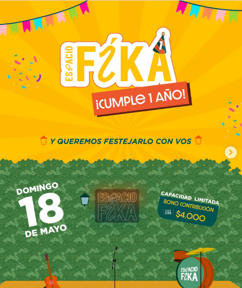¡Se viene el Cumple de FIKA! | Municipio de Bahía Blanca (Buenos Aires, Argentina)